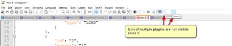 Bug Report Invisible Plugin Icons Notepad Community