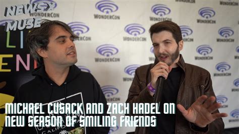 Michael Cusack And Zach Hadel On New Season Of Smiling Friends Youtube