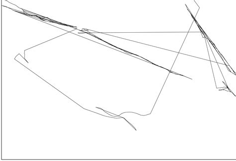 Python Plotting Fault Lines Without Connecting Every Line Together Stack Overflow