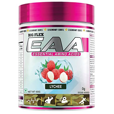 Bigflex Eaa Essential Amino Acid 30 Servings Lychee Full Spectrum
