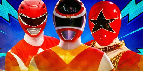 “the Veteran Red Rangers” Power Rangers Coolest Team Only Fought