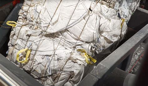 Big Bag Fibc Woven Transport Bags Shredding Recycling And Disposal