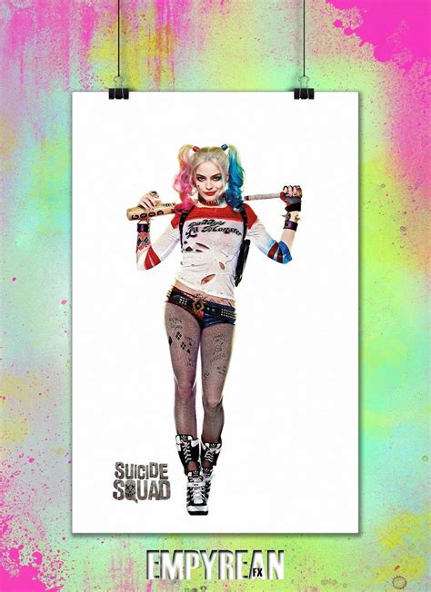 Harley Quinn Poster Suicide Squad Movie Art Print 3873091495