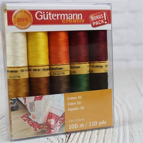 Gutermann Thread Set Cotton At Jack Belser Blog