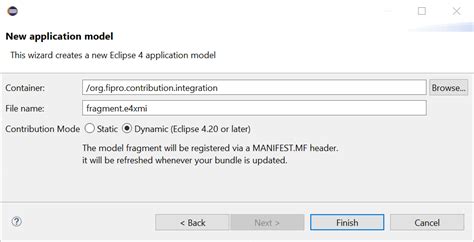 Eclipse Extended Contribution Pattern Vogella Blog