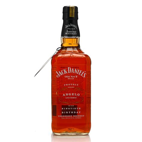 Jack Daniels Old No 7 Angelo Lucchesi 90th Birthday Whisky Auctioneer