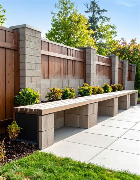 25 Cinder Block Fence Ideas Durable And Stylish Boundaries Our Secondhand House 25 Cinder Block Fence Ideas Durable And Stylish Boundaries Our Secondhand House