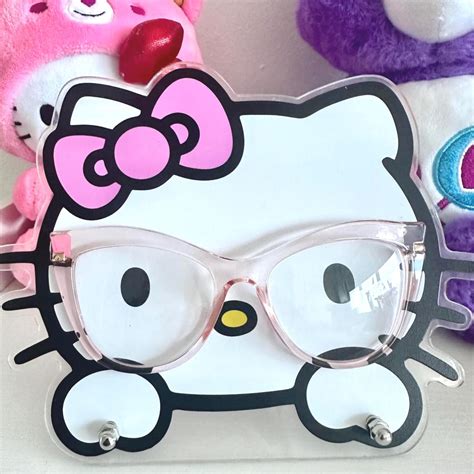 Hello Kitty Eyeglasses Holder Cute Sunglasses Stand Hello Kitty