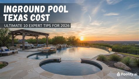 Inground Pool Texas Cost Complete Pricing Guide For Homeowners