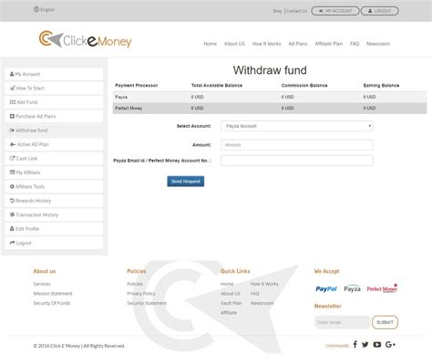 Click E Money PHP Advertiser Script By Teckskytechnologies Codester