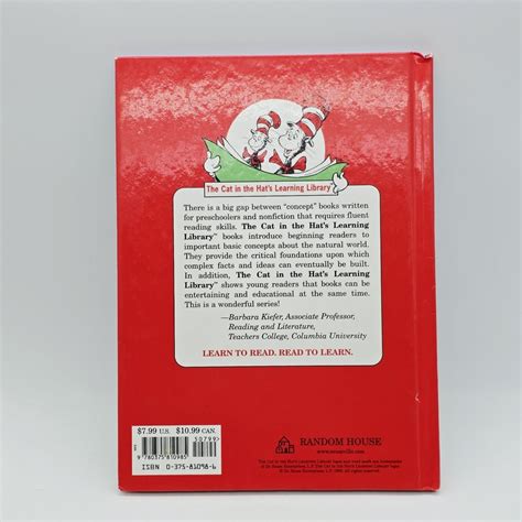 4 Pk Dr Seuss Cat In The Hat Learning Library Books Mammals Bugs