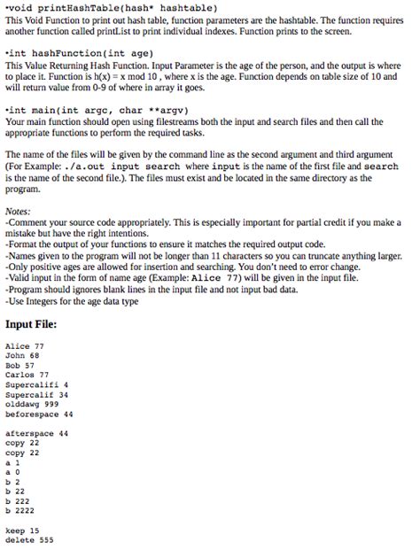 Solved Hashing In This Assignment You Will Practice Using
