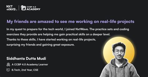 Nxtwave On Linkedin Nxtwave Nxtwaveccbp Ccbpacademy Nxtwavereview