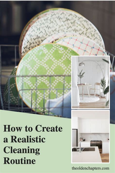 How to Create a Realistic Cleaning Routine - The Olden Chapters | Cleaning routine, Clean room ...