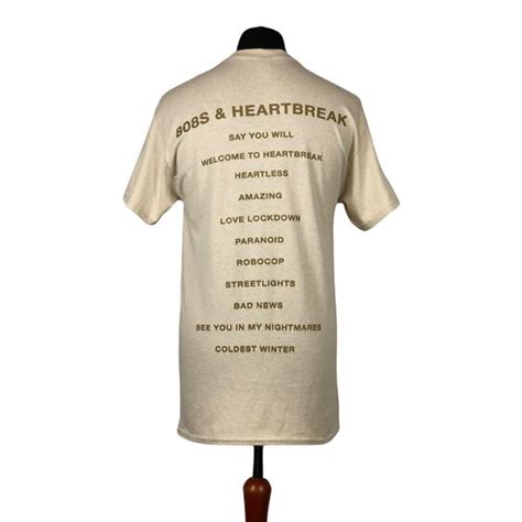 Kanye West 808s And Heartbreak Hollywood Bowl Tour Merch Tee Grailed