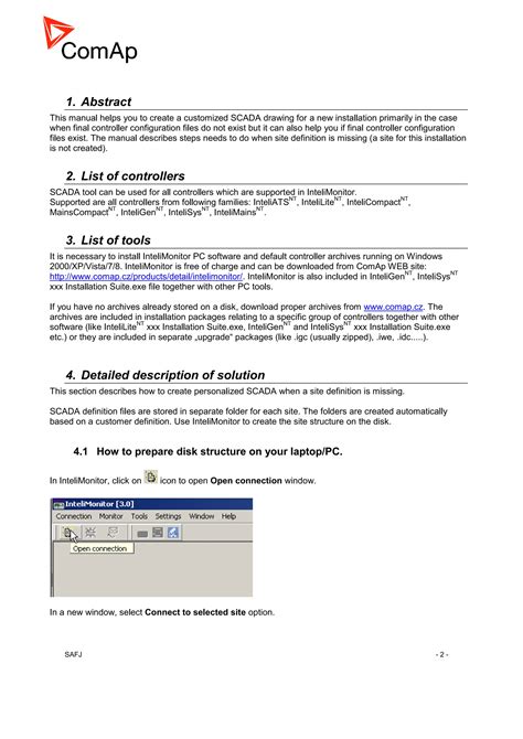 How To Create Scada Offline With Comap Applications Pdf