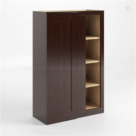 Shaker Espresso 36 H Wall Blind Cabinet Bwc