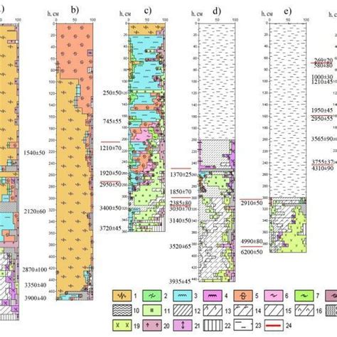 Composition Of Macrofossil Plant Remains In Core Analogues From