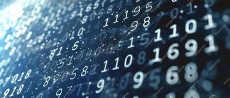 Premium Photo Computer Screen Displaying Numbers