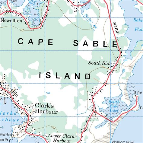 Cape Sable Island Ns 020p05 Canmatrix Map By Natural Resources
