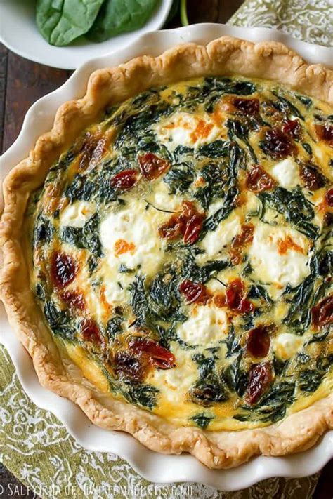 Goat Cheese Spinach Quiche 1 Secret To Amazing Brunch