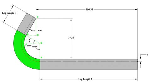 Calculating Bend Allowance Bend Deduction And K Factor