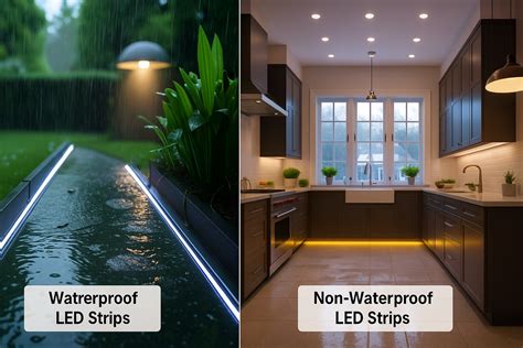 Waterproof Vs Non Waterproof Led Strips How To Choose Clearly