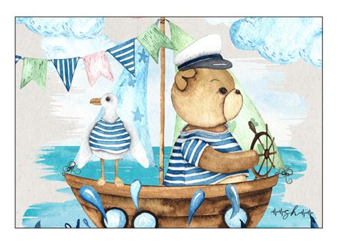 Sailor Bear · Sh Printing