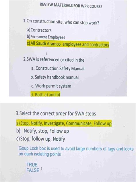 Wpr Question Review 1 1 Pdf