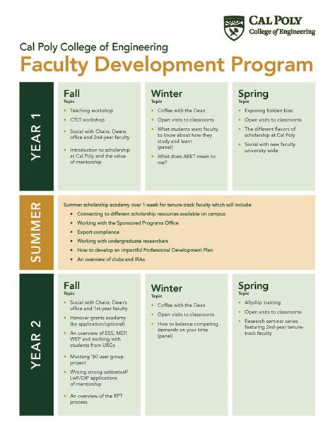 Faculty Development Program