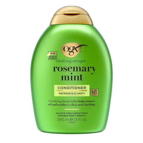 Ogx Clarifying Strength And Rosemary Mint Hair Conditioner 13 Fl Oz