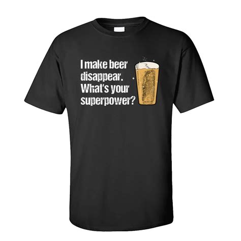 O Neck T Shirts Men Beer Ts Tshirt Funny Beer Sayings Adult T Shirts