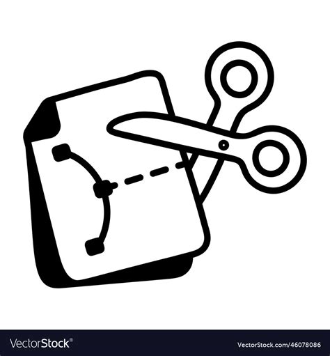 Paper Cutting Royalty Free Vector Image Vectorstock