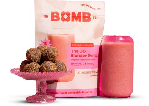 Blender Bombs Make Smoothies Easy Delicious And Nutritious The Bomb Co