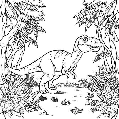 Jurassic Park Coloring Book