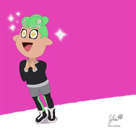 I Just Finished Up This Pic Of My Octo Green Is My Favorite Color So