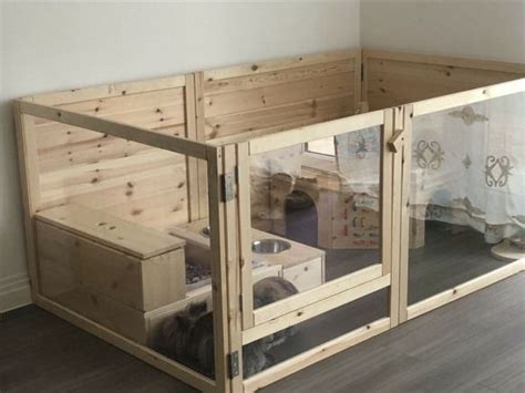 Indoor Rabbit Enclosure 2m X 1m X 750mm High Our Indoor Pet Enclosures
