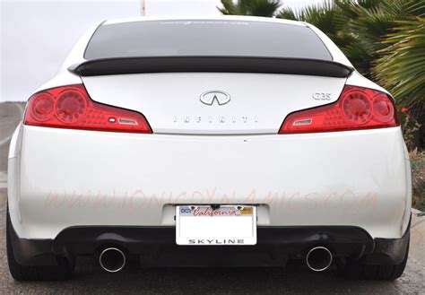 2003 2007 G35 Coupe V3 Nismo Style Rear Diffuser Ionic Dynamics