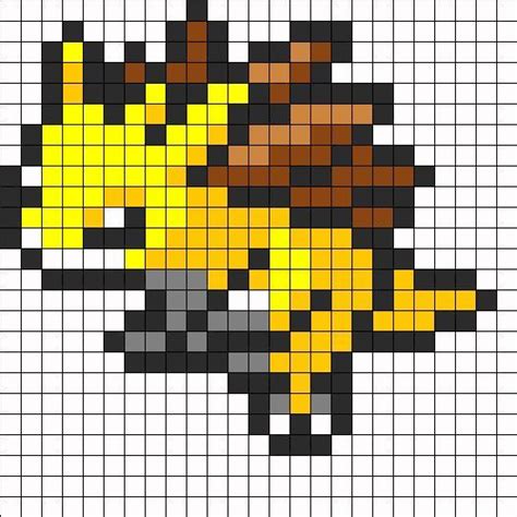 Sandslash Evolución De Sandshrew Pokemon Bead Pokemon Perler Beads Pixel Art Pokemon