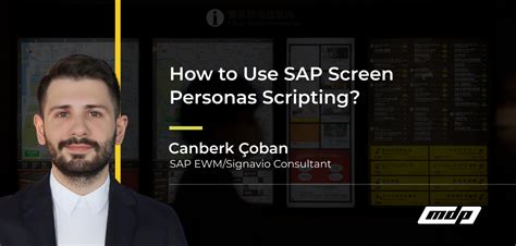 How To Use Sap Screen Personas Scripting Mdp Group