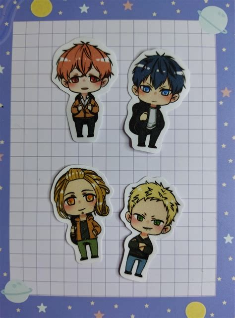 Given Chibi Stickers ｡ﾉω ｡ R Givenanime