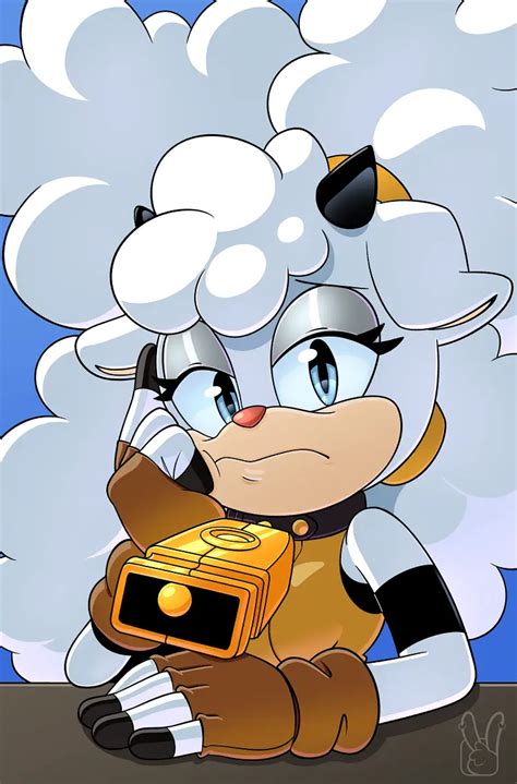 Lanolin The Sheep Sonic The Hedgehog Idw Comic Series Image By