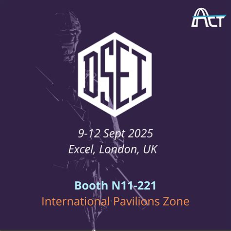 Join Act Power At Dsei London Once Again 2025