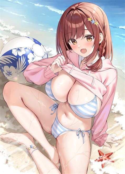 Oryo Oryo04 Original Commentary Highres 1girl Anklet Arm