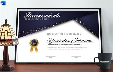Reconocimientos Para Editar En Word Plantillas Creativas Gratis