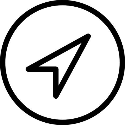 Compass Cursor Creative Lineal Icon