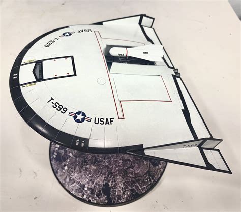 North American Aviation Lenticular Reentry Vehicle Lrv Cold War