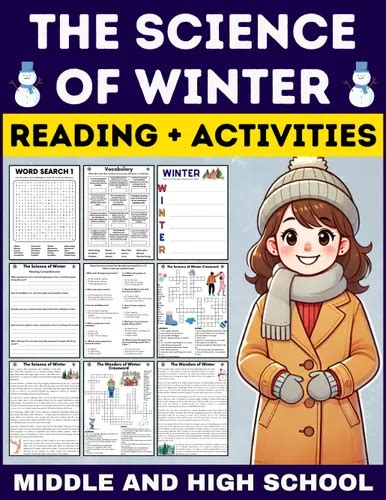 The Science Of Winter Reading Pasage Activities For Middle And High