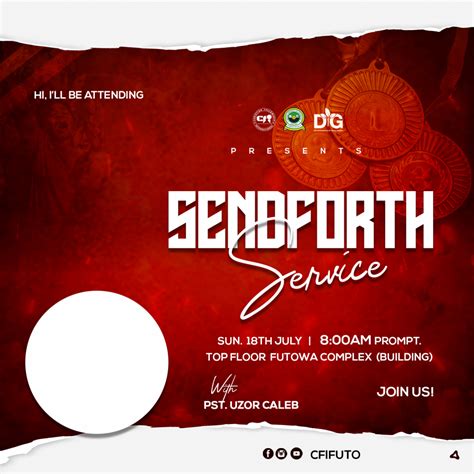 Create Your Personalized Dp For Send Forth Service Getdp