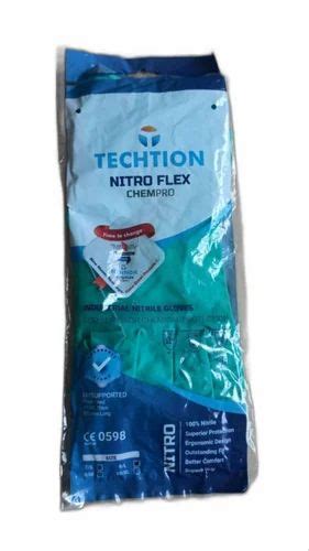 Rubber Green Midas Techtion Nitroflex Chempro Size 9l For Industrial